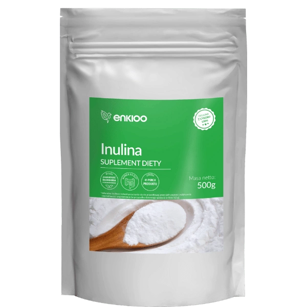 Inulina z cykorii w proszku, 500 g 500 g | Suplementy diety ...